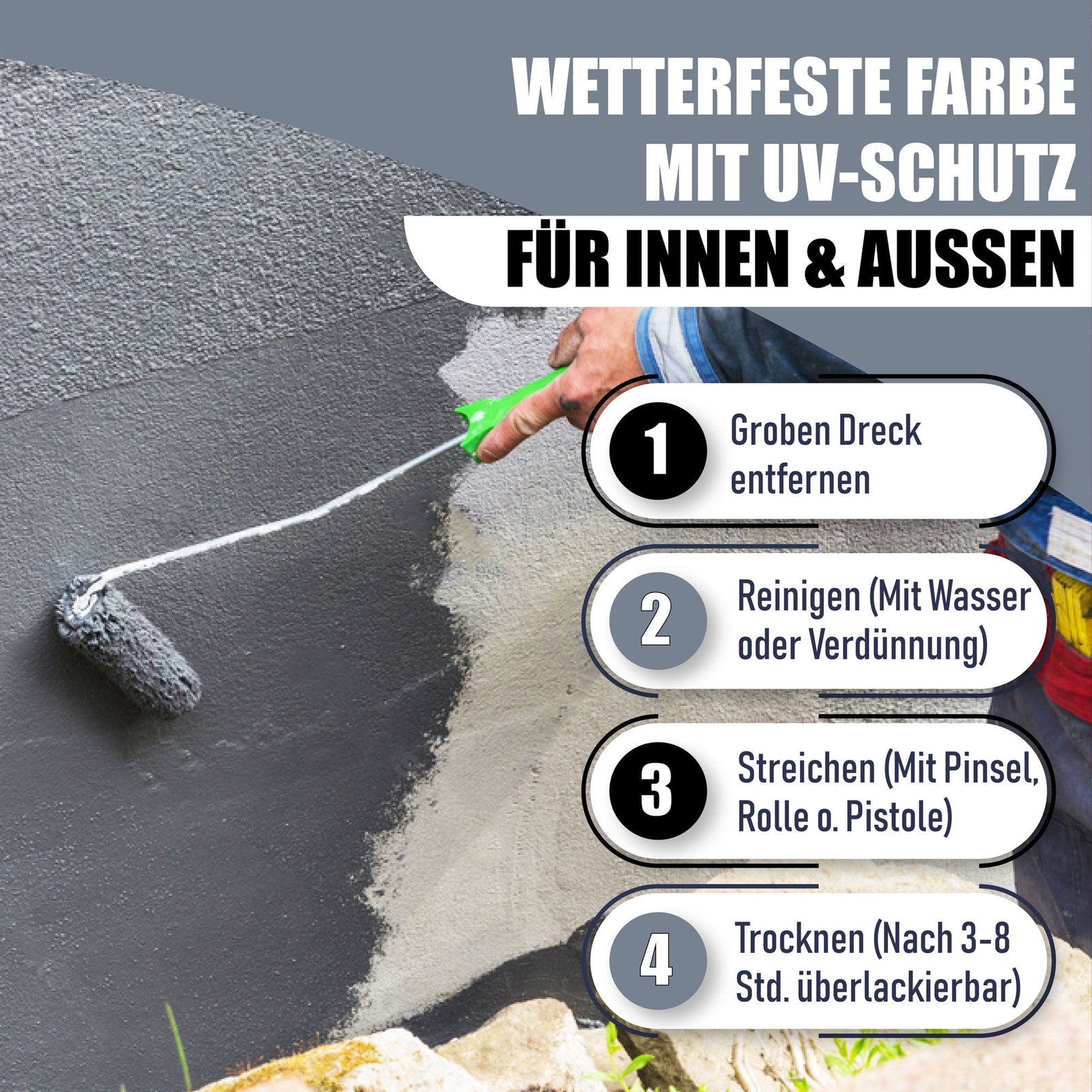 DIY: Außenfassade streichen wie ein Profi– So geht’s!