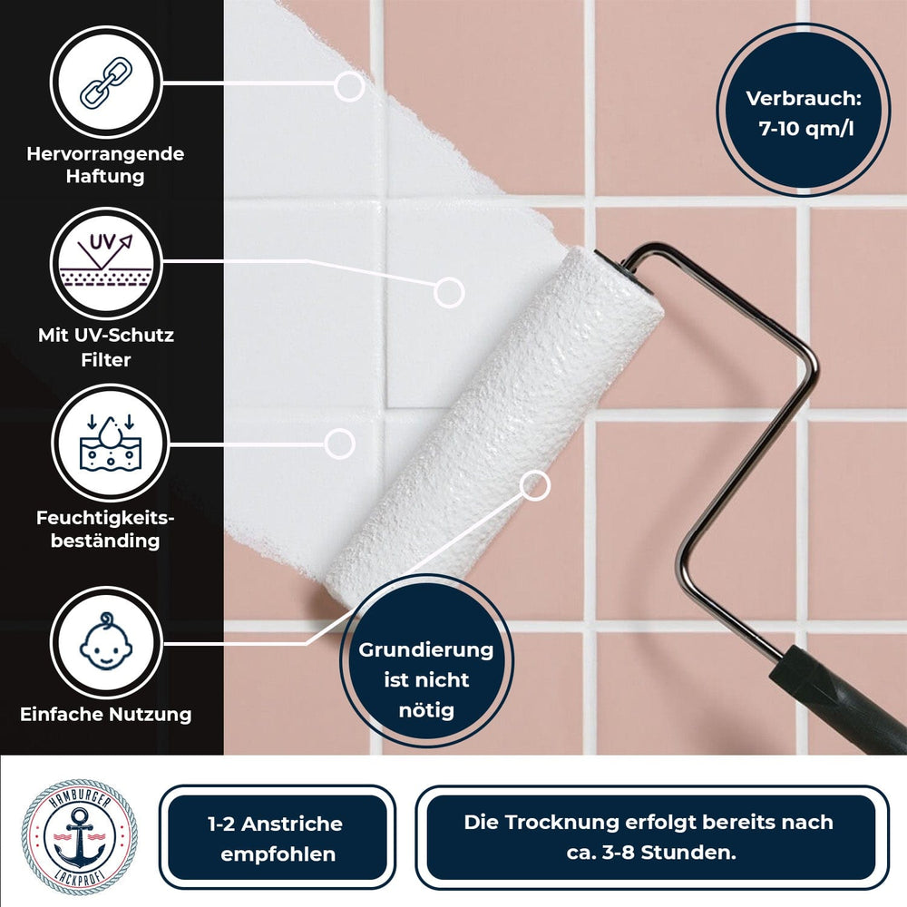 Kacheln lackieren leicht gemacht mit Farben Löwe